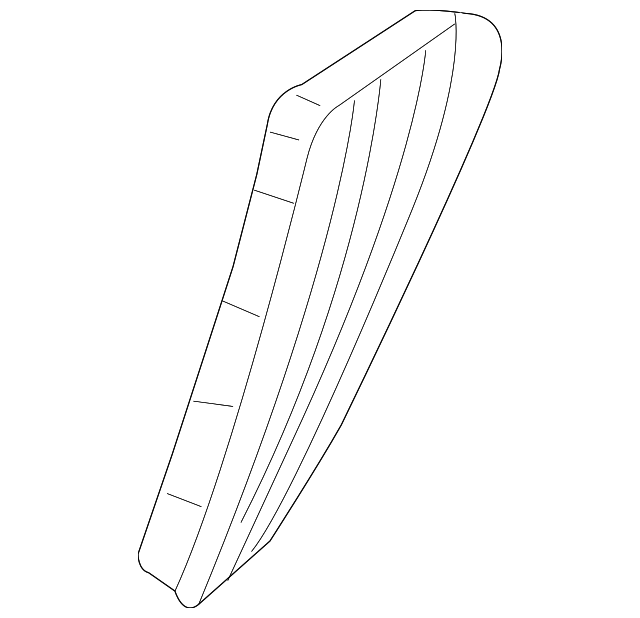 2006-2012 Porsche Cayman Vent Grille - Left (primed) 987-504-561-02-G2X ...