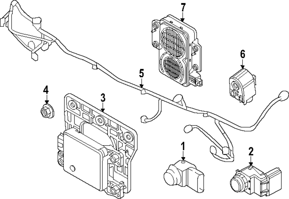 91890-AT020 - Wire Harness 2023-2025 Kia Niro | Kia.Parts Store