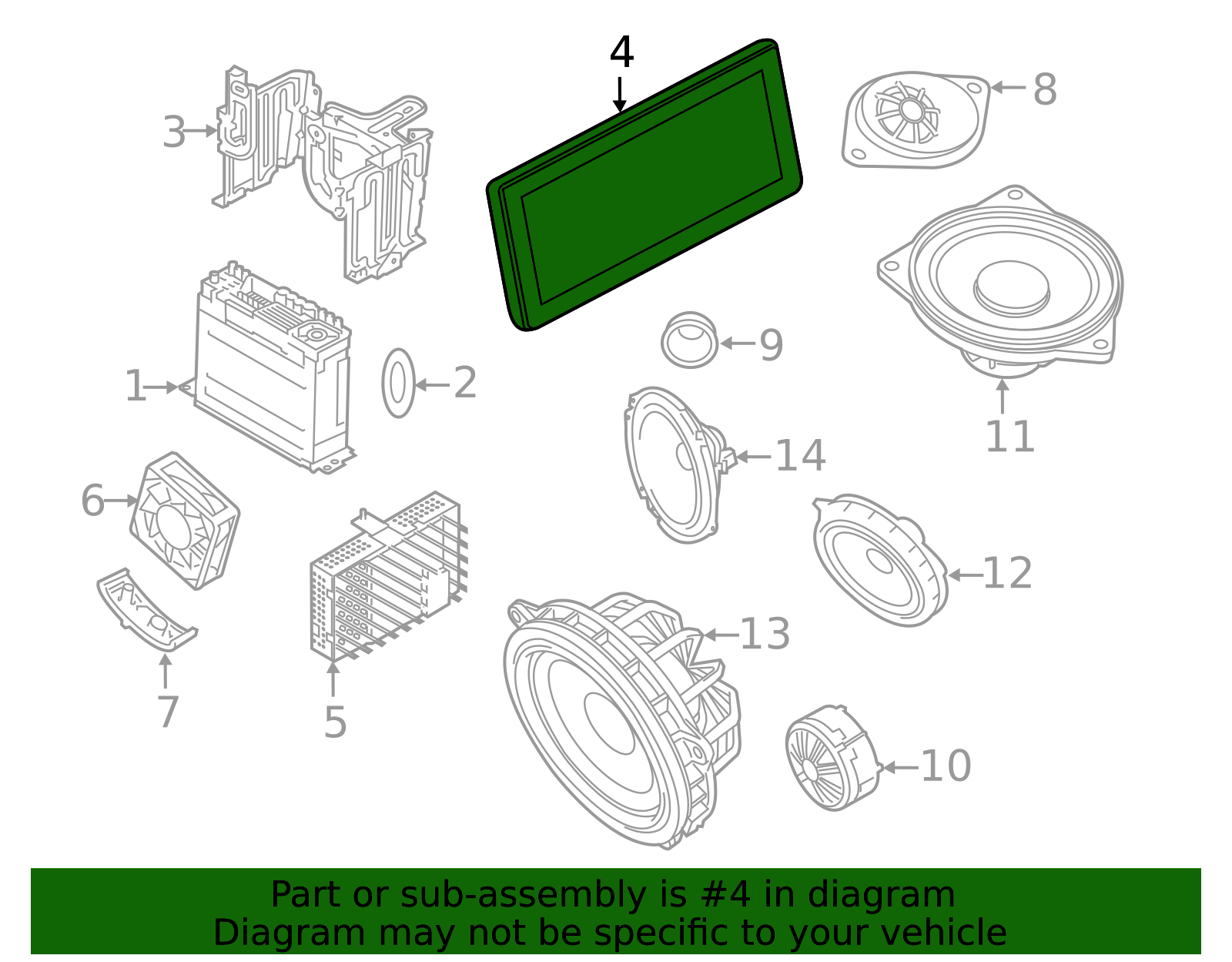65-50-9-306-743 - 2014-2018 BMW - Display Unit | BMWPartsHub