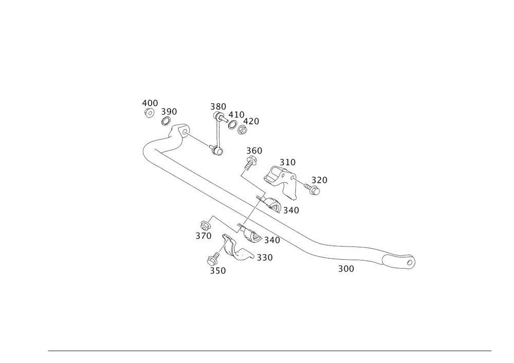 164-320-21-32 - Link Rod 2002-2012 Mercedes-Benz | Mercedes-Benz USA Parts