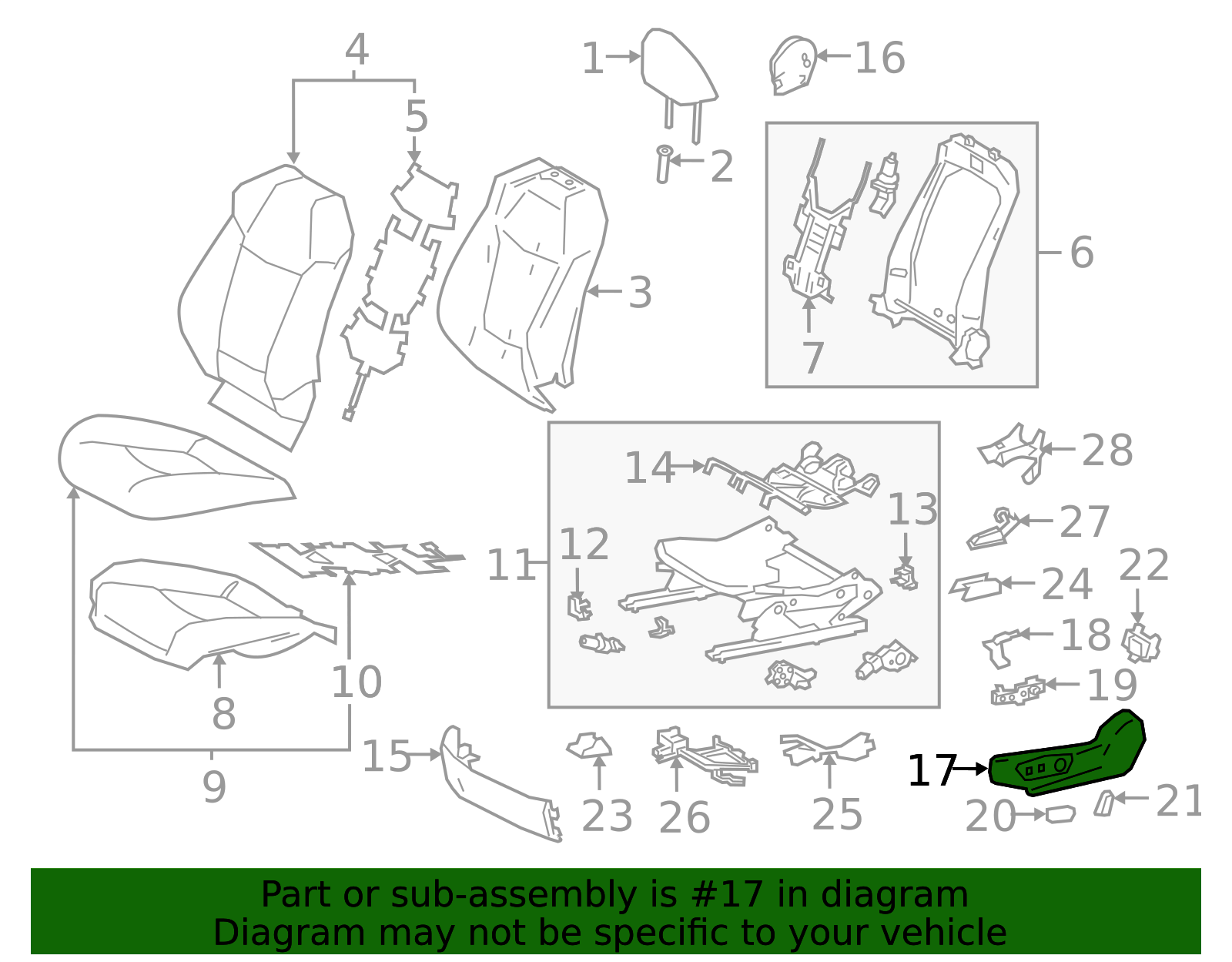 71812-02A80-C0 - Seat Trim Panel Toyota San Diego Parts