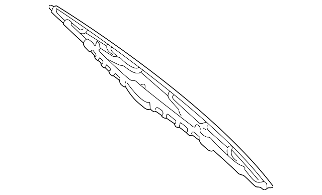 XR858025 - Wiper Blade 2003-2009 Jaguar | Haper Jaguar Parts
