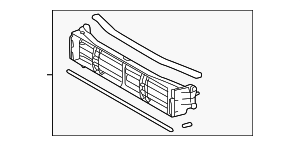 53019-06021 - Shutter For 2019-2021 Lexus | Lexus OE Parts