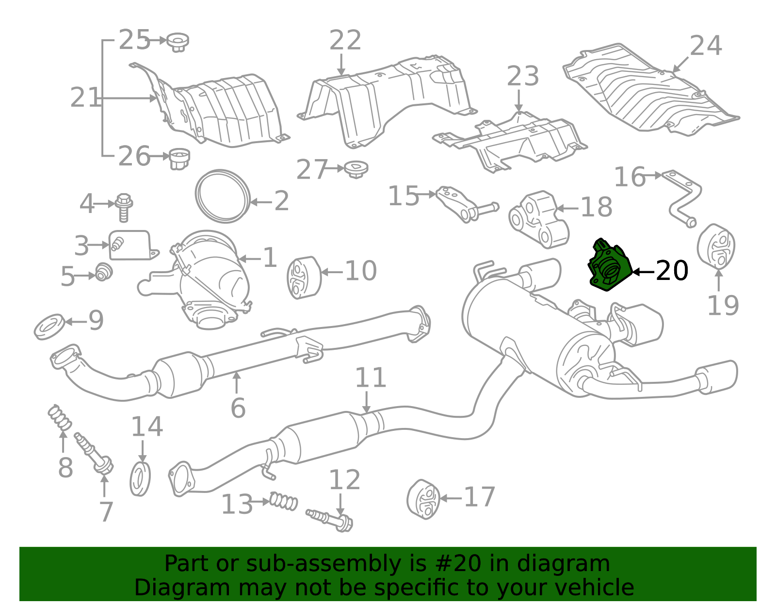 2023-2025 Toyota GR Corolla Diverter Valve 17046-38020 | Toyota Parts ...