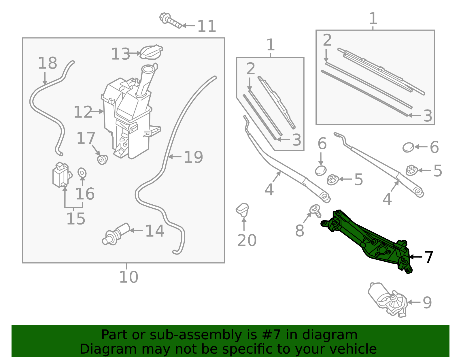2024-2025 Hyundai Linkage Assembly 98120-BE100 | MotorMotor