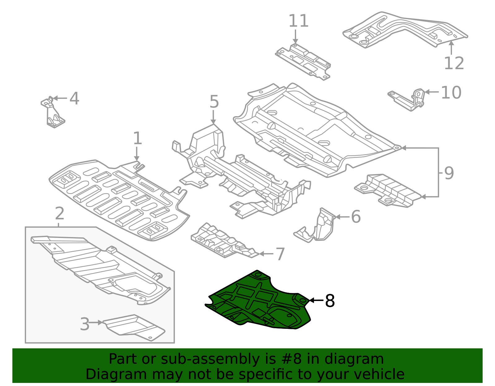 JL1Z-5D032-C - Skid Plate Ford Parts Direct