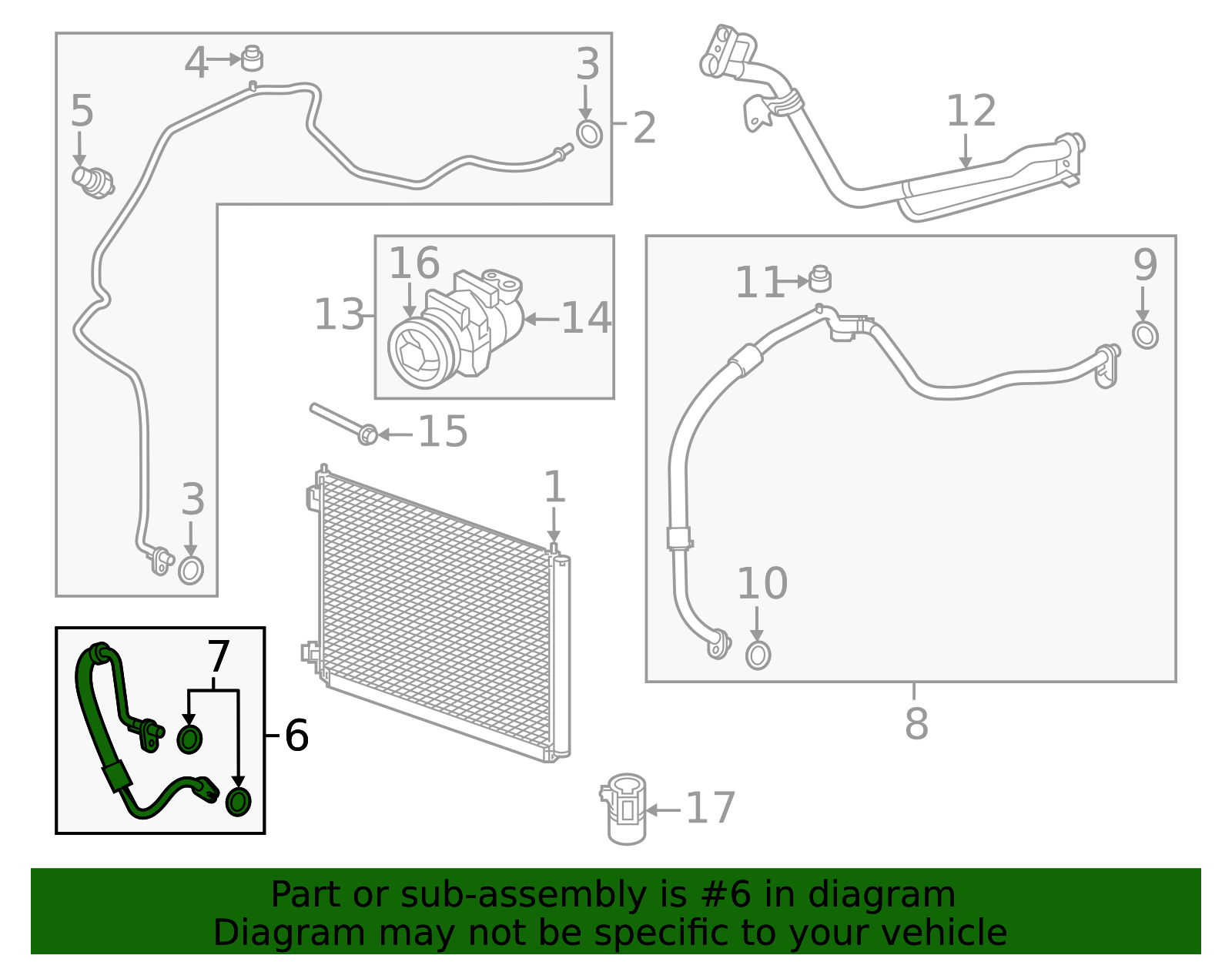 92490-5RL0A - 2018-2025 Nissan - Discharge Hose | Anicra Nissan Parts