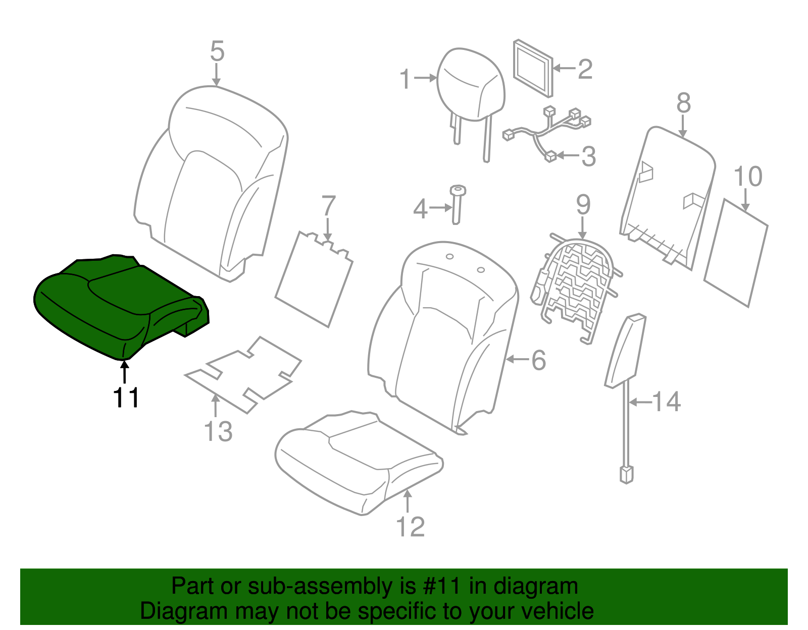 Seat Cushion Cover - Clean OEM Finish, Maximum Durability | AutoNation ...