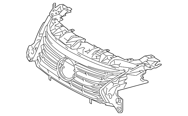 53111-06850 - Upper Grille - 2016-2018 Lexus | My L Parts