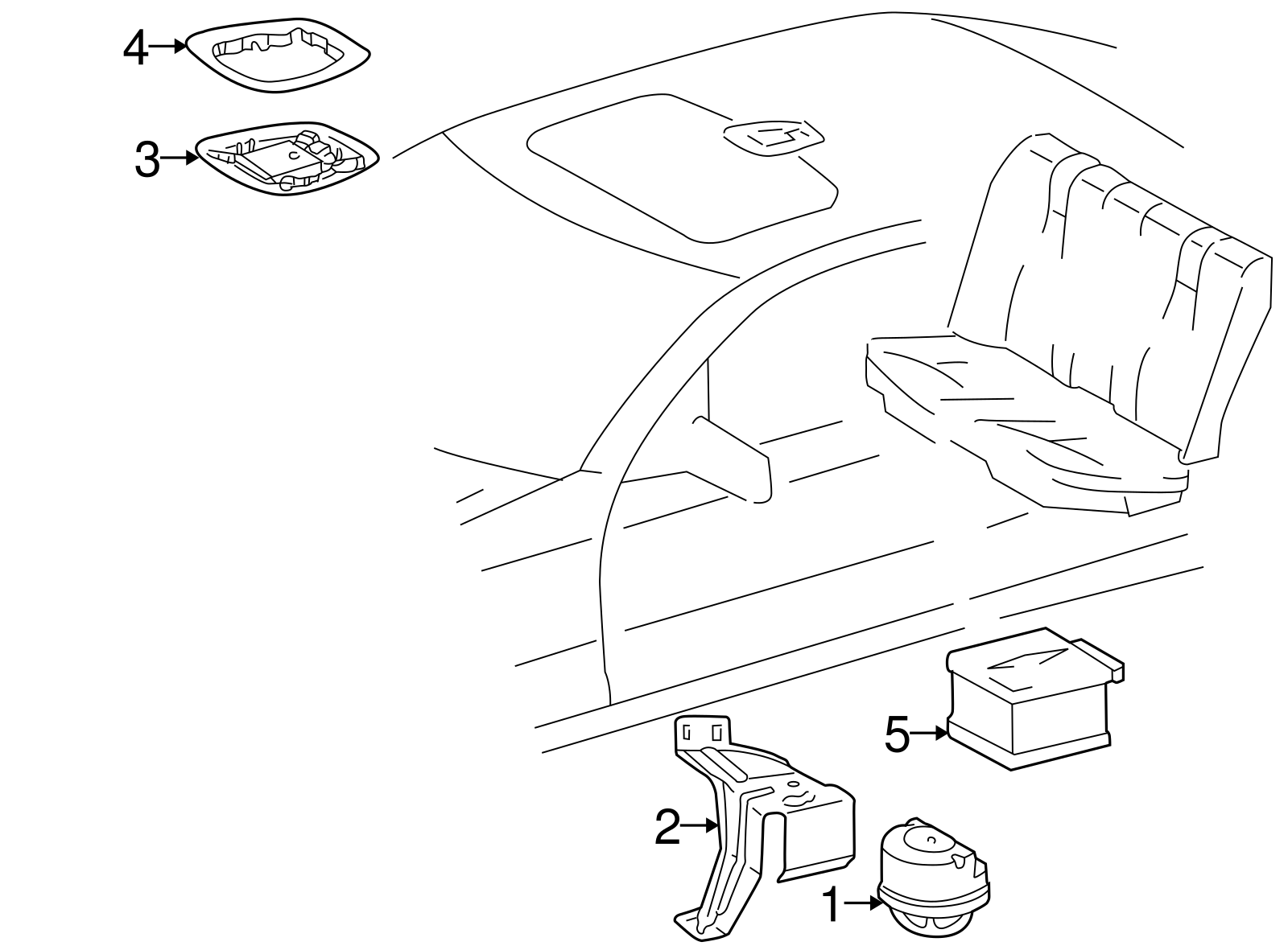 219-820-32-26-64 - Alarm Siren 1994-2012 Mercedes-Benz | MB Parts Express