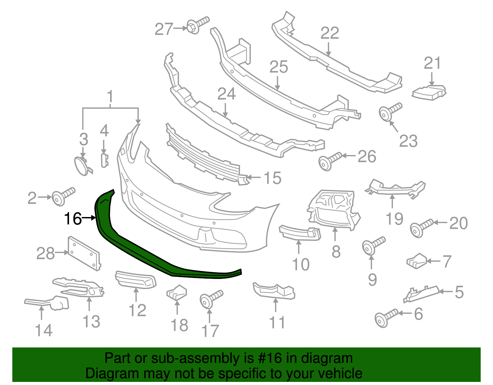 971807541OK1 - 2017-2021 Porsche Panamera Front Spoiler Mat Black ...