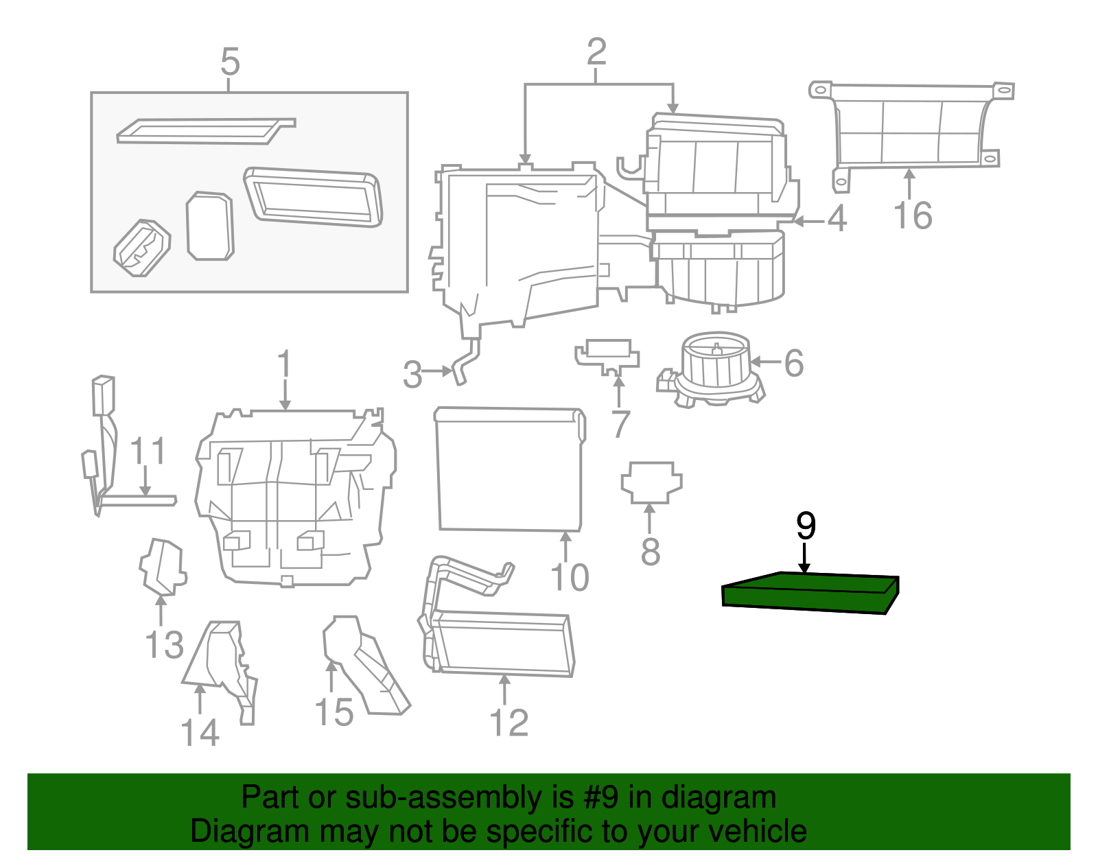 2007-2020 Mopar Filter 05058693AA | Mopar Parts Canada