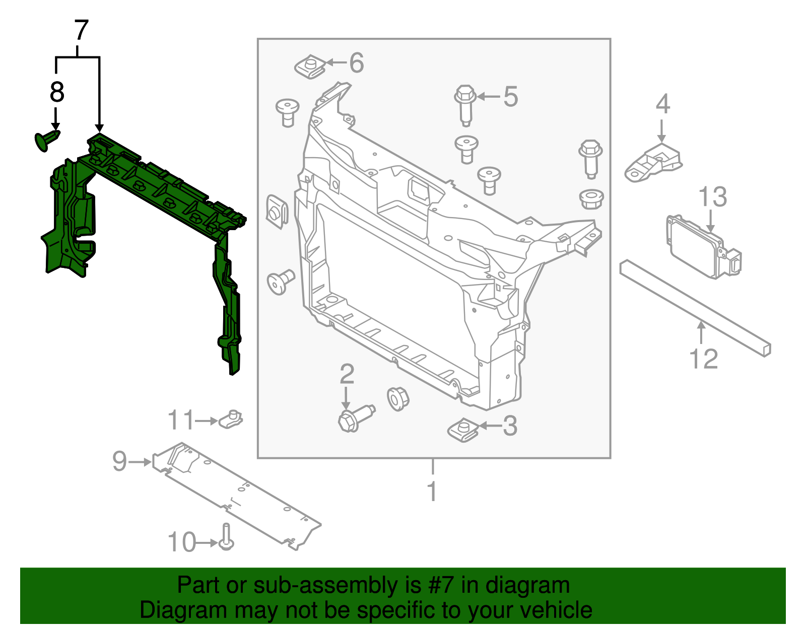 2013-2014 Ford Police Interceptor Utility OEM NEW 2013-2014 Ford Police ...