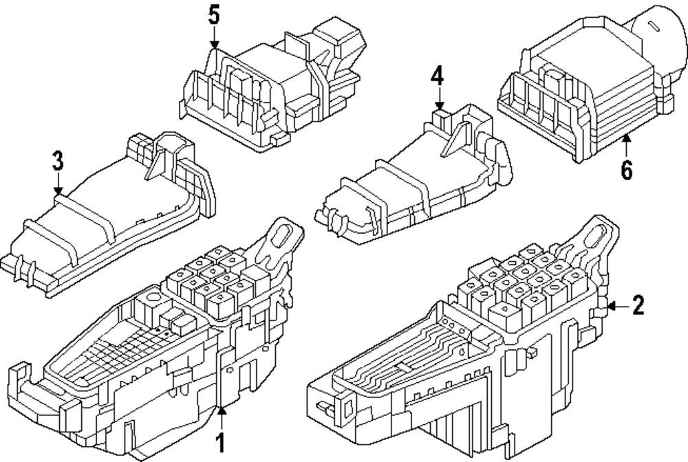 KR9P-66-760 - Fuse & Relay Box 2024-2025 Mazda | Florida Mazda Parts