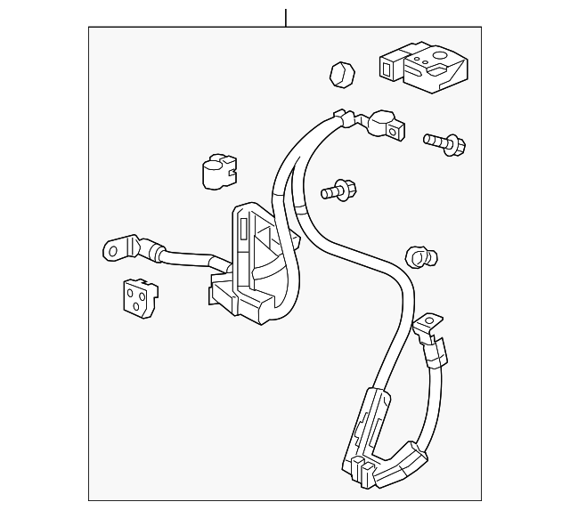 32410-TBA-A10 - 2017-2022 Honda Civic - Cable Assembly Starter | Honda ...