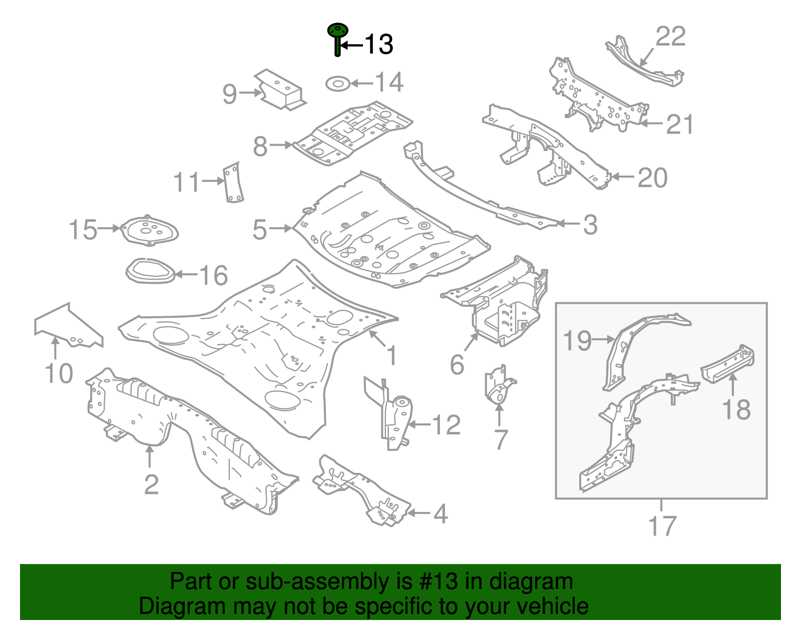 2000-2020 Infiniti Spare Tire Retainer 74810JY03A | INFINITI OF WEST ...