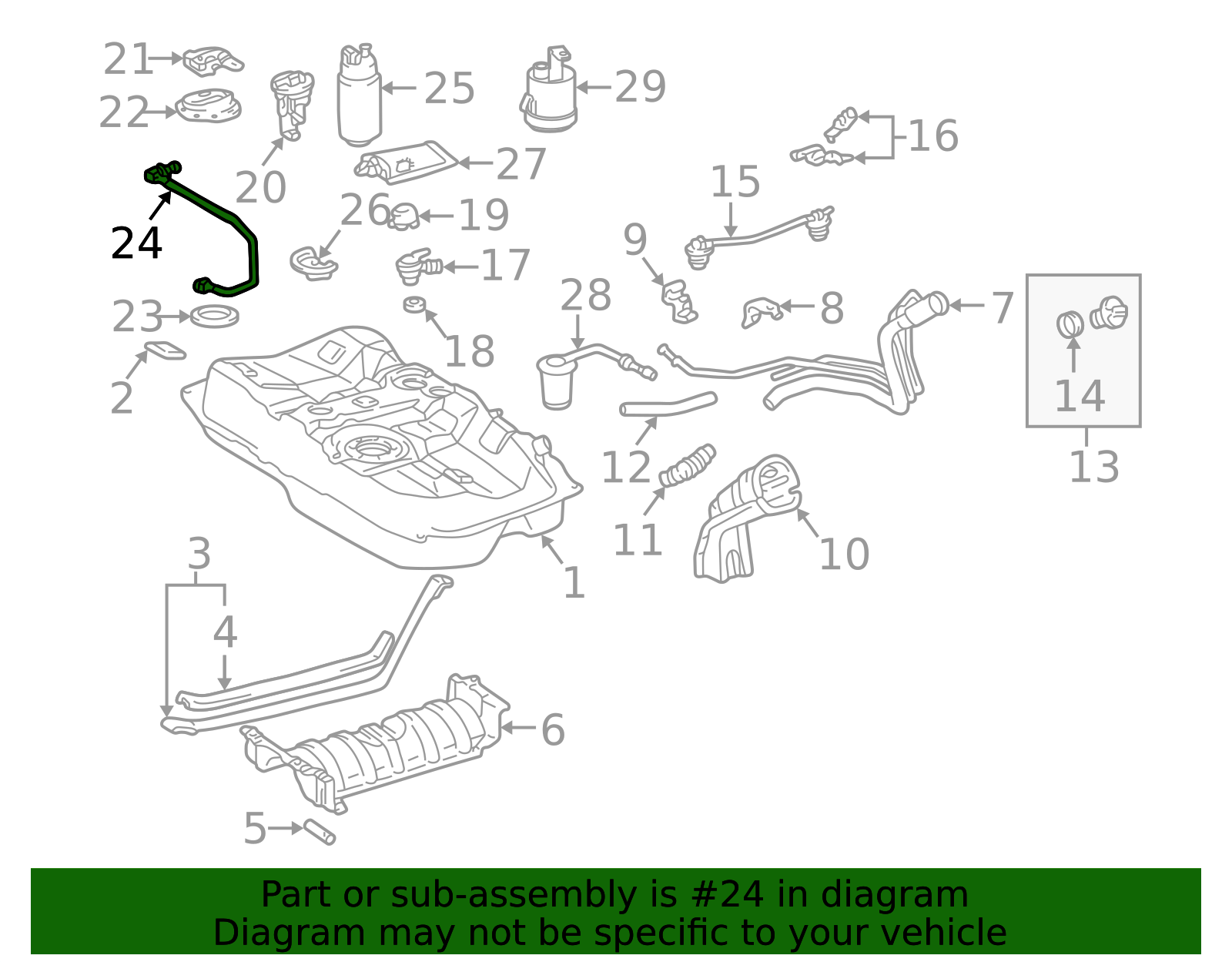 77209-06010 - High-Quality Fuel Line for 1997-2001 Lexus ES300 ...