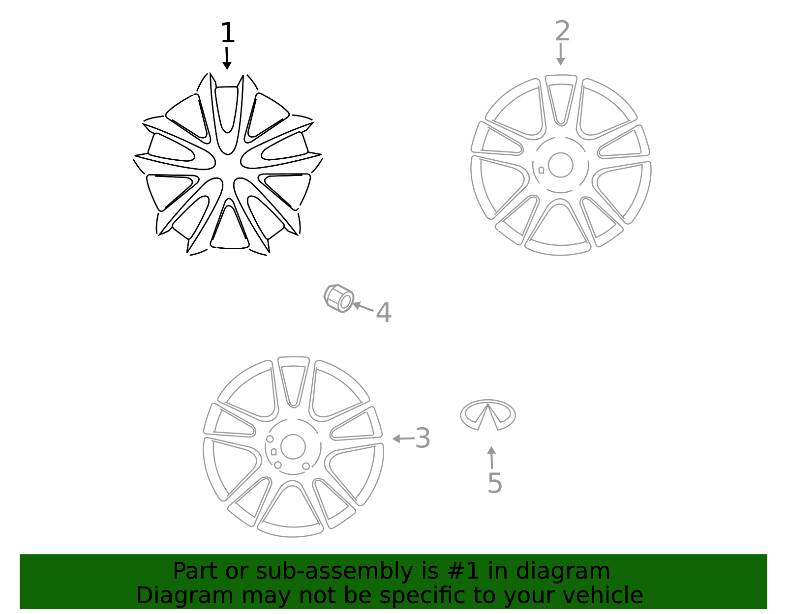 2007-2009 INFINITI Wheel, Alloy D0300JK010 | Faulkner Infiniti of ...