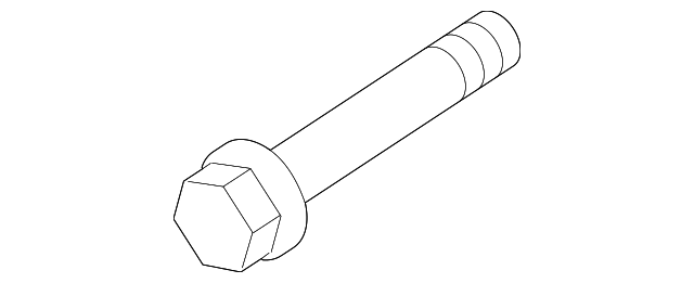 Genuine Lower Control Arm Front Bolt for 2013-2019 Hyundai | Part ...