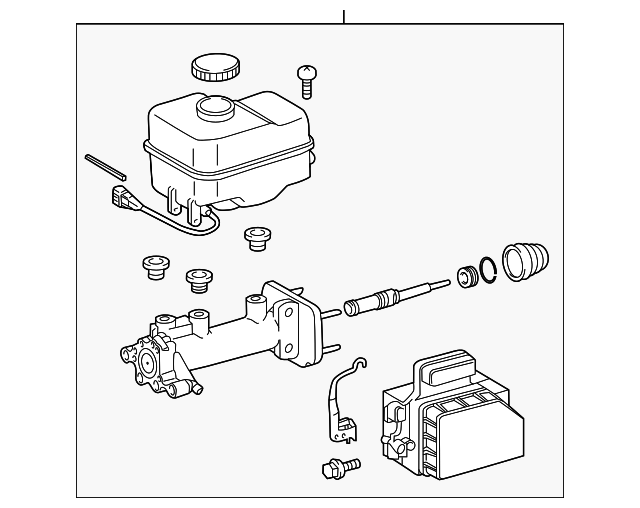 2018-2023 Toyota Tacoma Master Cylinder Assembly 47025-04210 | Toyota ...