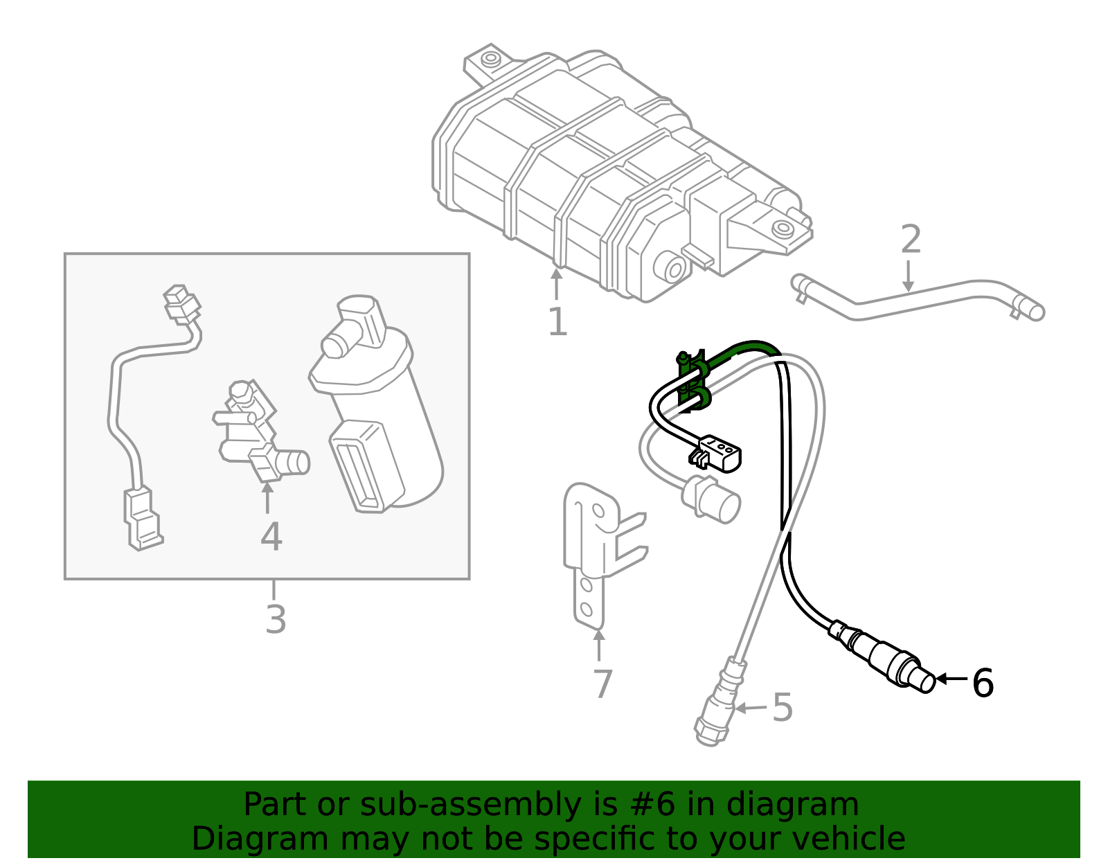 2015-2017 Hyundai Sonata Oxygen Sensor 39210-2B330 | QuirkParts