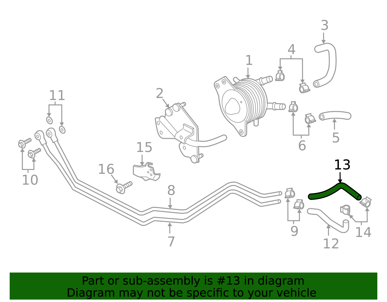 21634-4GA0B - High-Quality Automatic Transmission Oil Cooler Hose for ...