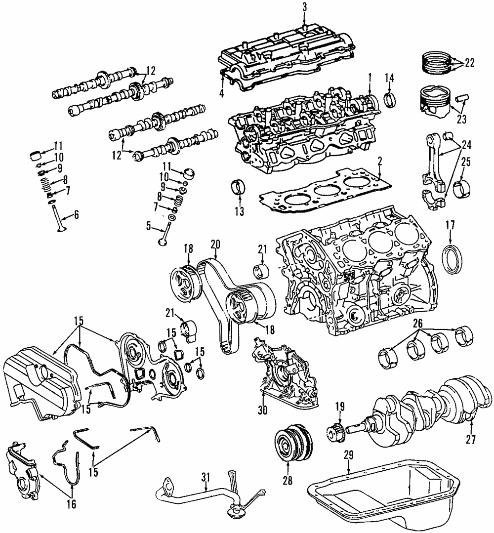 1991-2004 Toyota Valve Lifters 13751-74020 | Toyota Parts Center