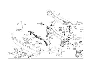 213-620-17-01 - Console 1995-2026 Mercedes-Benz | Mercedes-Benz USA Parts