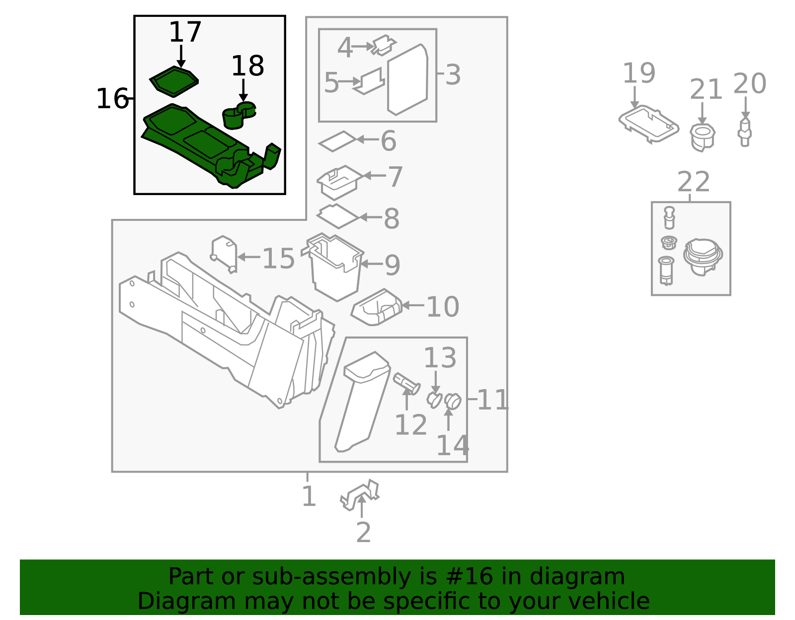 9L8Z-78045A76-LA - Panel Assy - Console 2009-2012 Ford Escape | Find ...