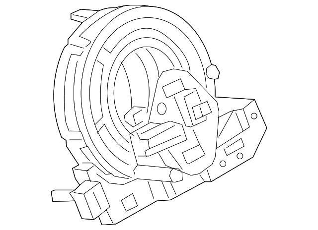 2016-2018 Mazda Clock Spring TK49-66-CS0A | RealMazdaParts.com