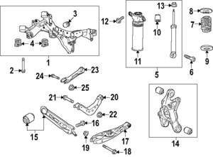 2025 Chevrolet Equinox Suspension Cross-Member 26443909 | Shop Matick ...