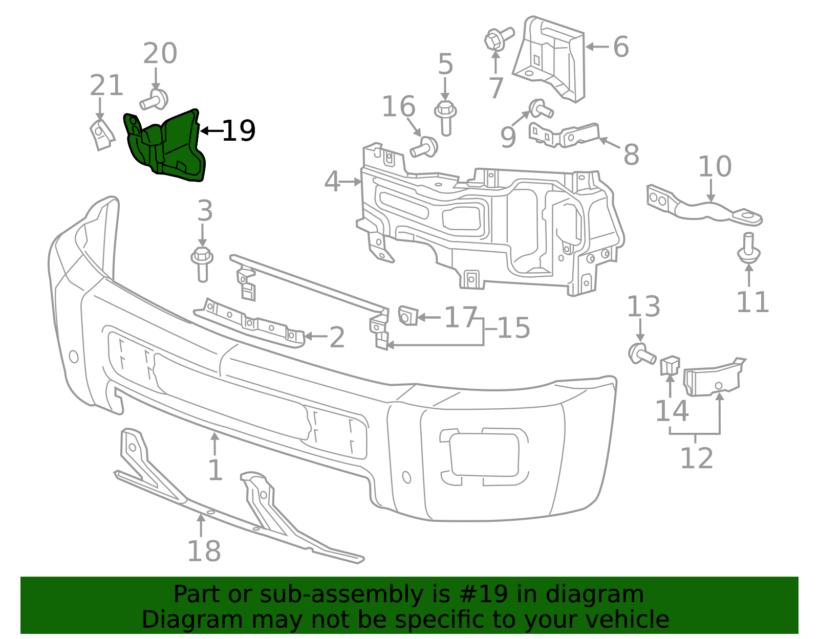 2015-2019 Chevrolet Intake Air Splash Shield 22963220 | Applegate ...