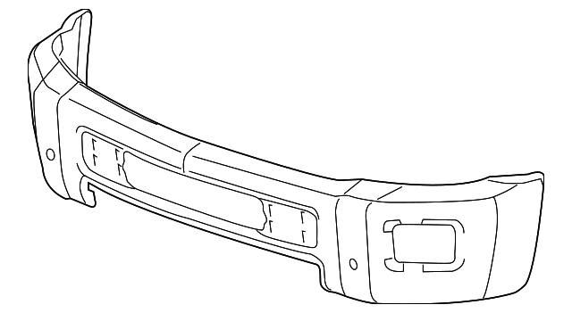 2015-2019 Chevrolet Front Bumper Impact Bar 23229368 GM | GMPartsDirect.com