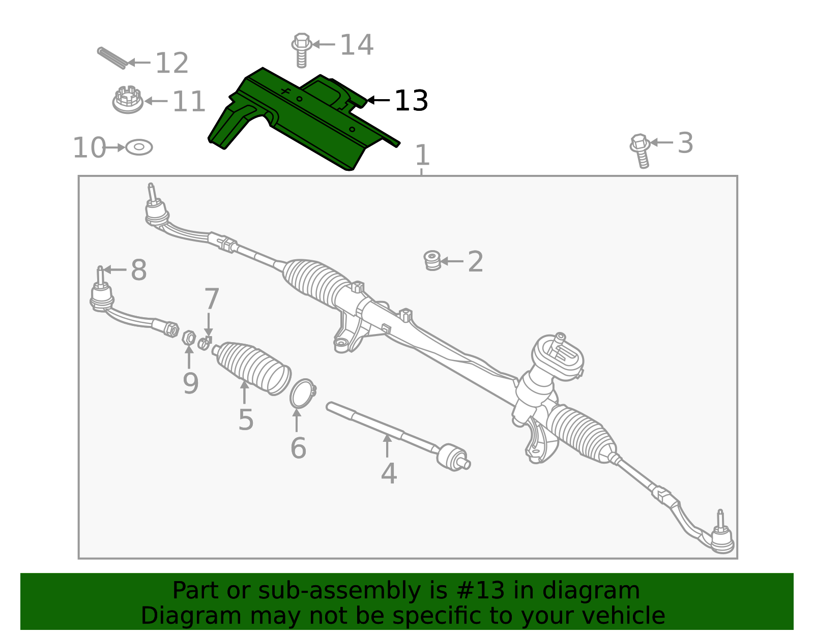 57280-S9000 - High-Quality Rack and Pinion Heat Shield for AutoNation Parts