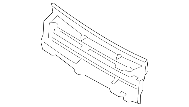 71126-T2F-A11 - Louver 2013-2015 Honda Accord | Honda Parts Online