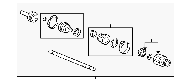 42311-TG7-A02 - Axle Assembly 2016-2025 Honda | Honda Parts Online