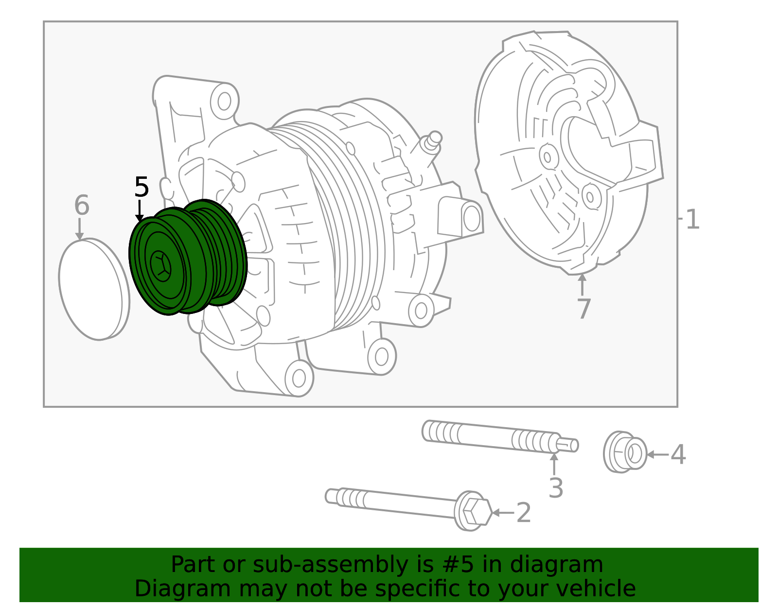 27415-0W280 - Alternator Pulley Toyota San Diego Parts