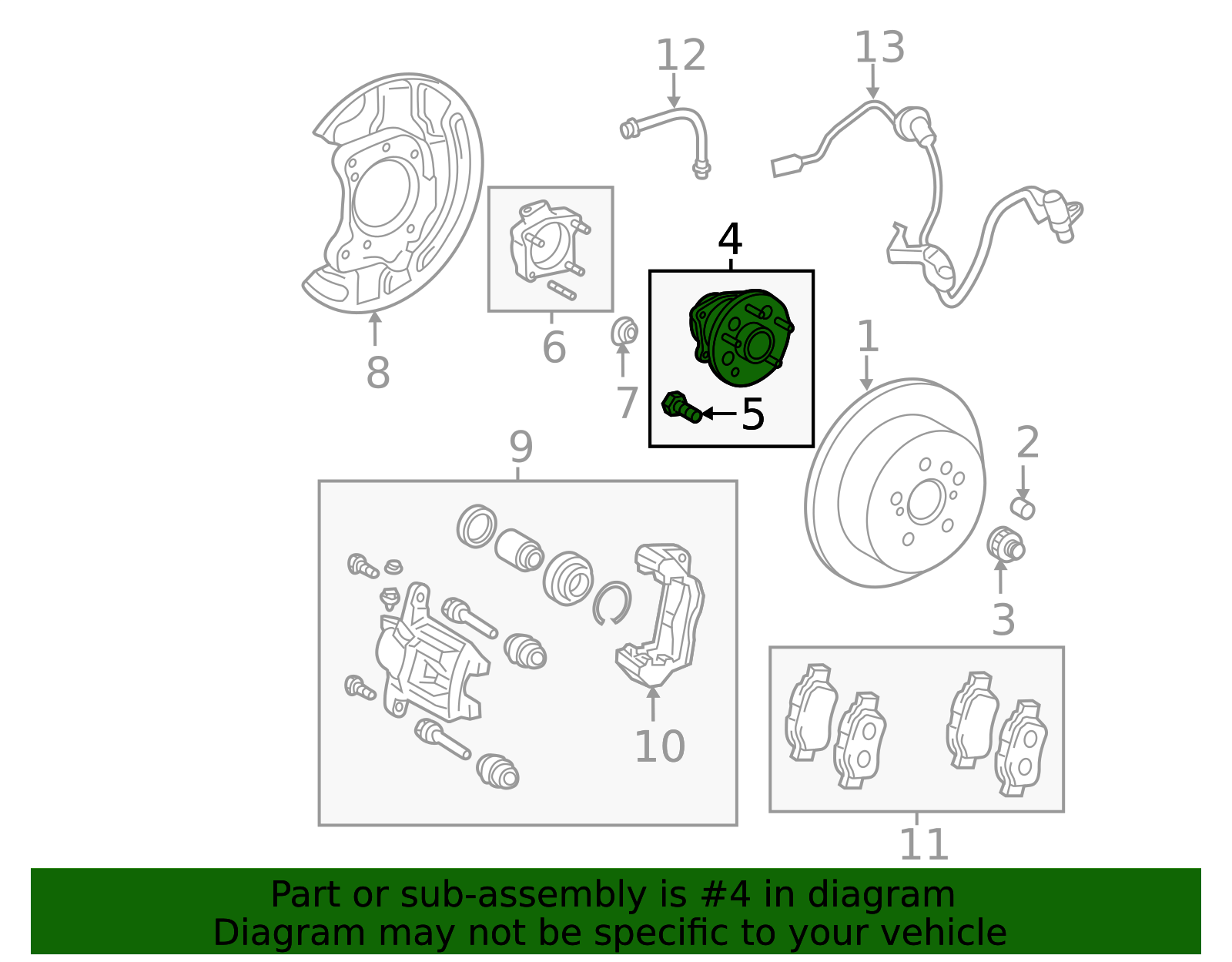 Hub & Bearing 42410-08020 | OEM Parts Online