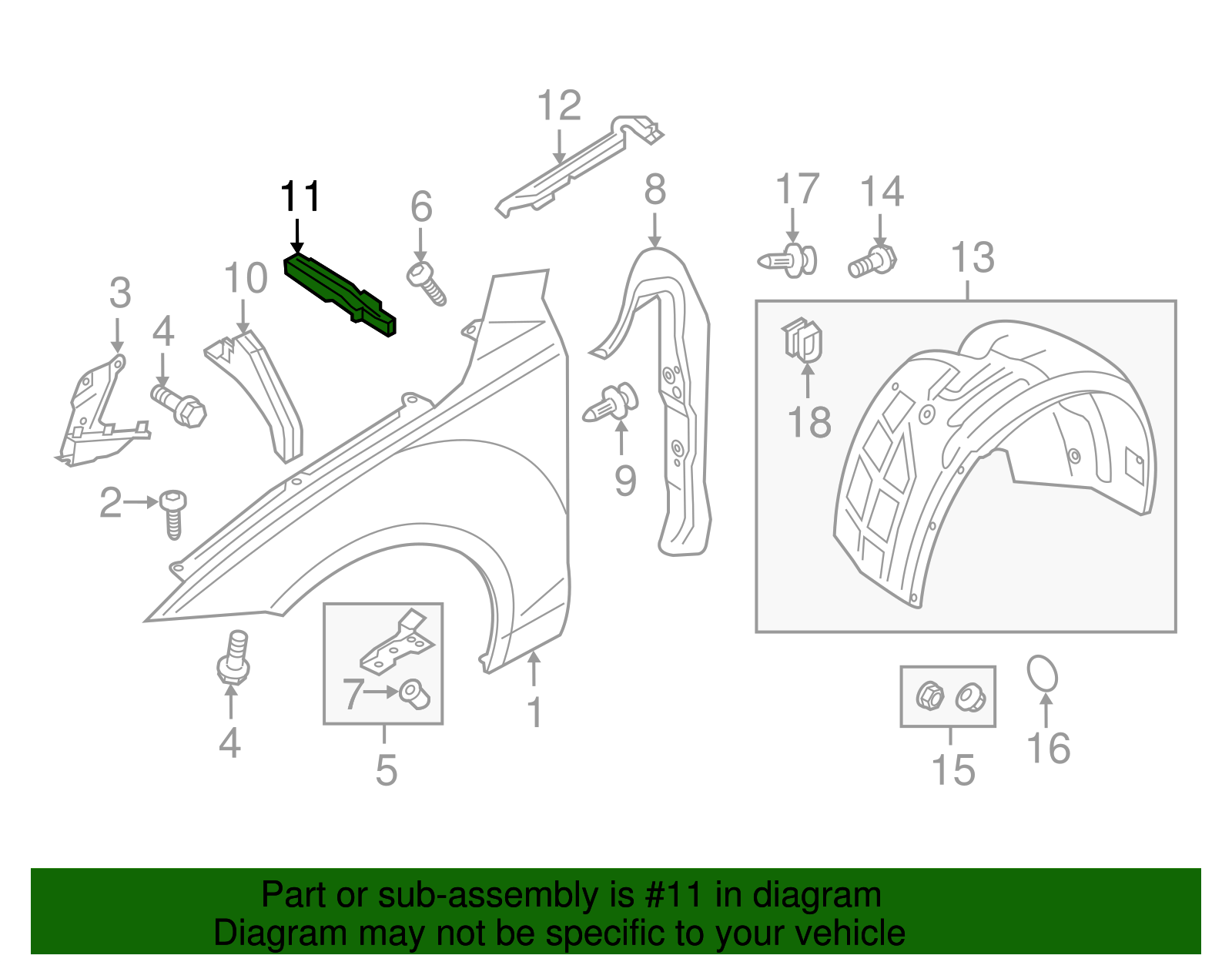 4G8-823-722 - Seal Strip 2012-2018 Audi | Audi OEM Parts Guy