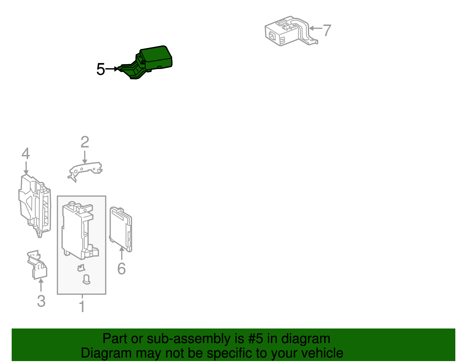 Genuine Toyota Power Steering Control Module part# 89650-52B84 for 2016 ...