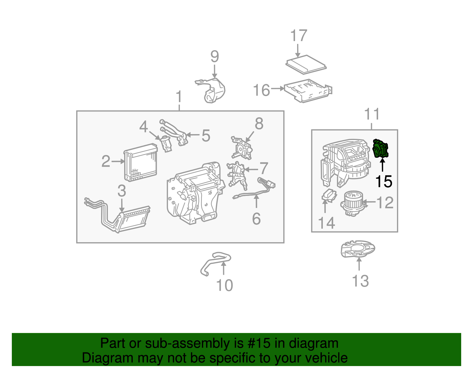 87106-60170 - High-Quality HVAC Air Inlet Door Actuator for 2007-2014 ...