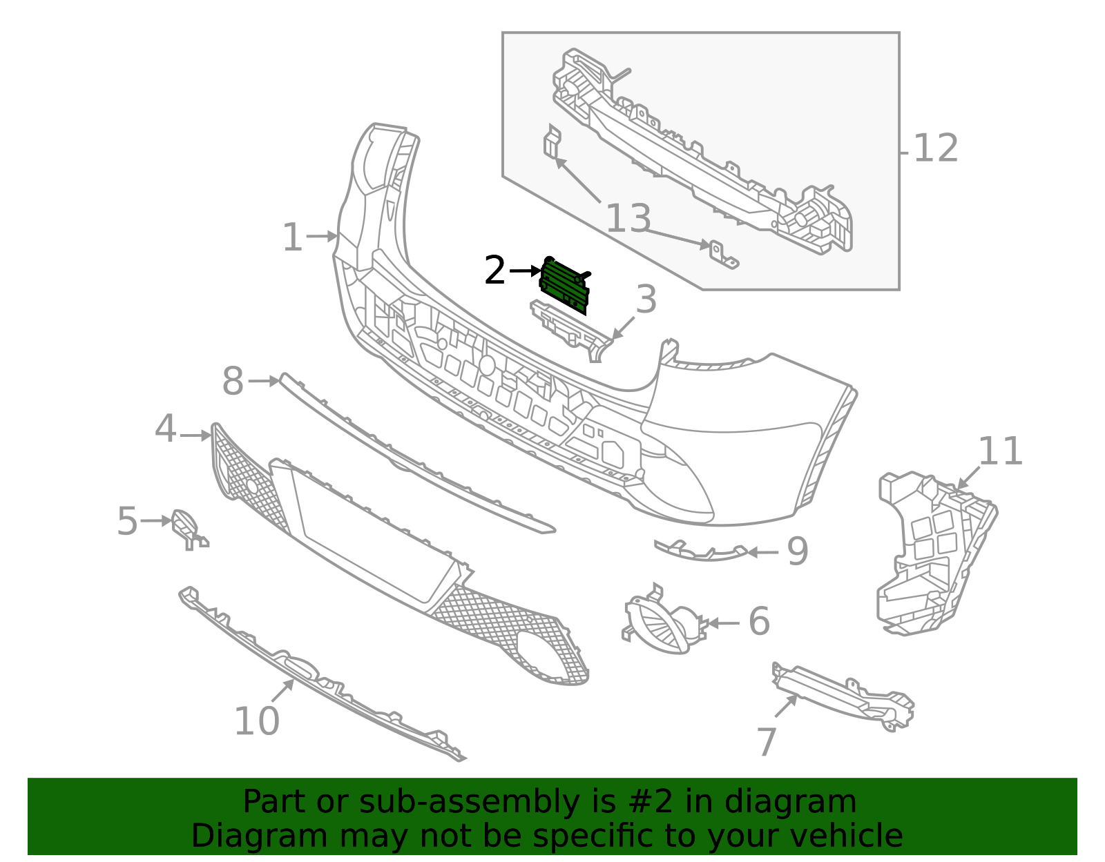 Side Bracket 86552-IT000 | OEM Parts Online