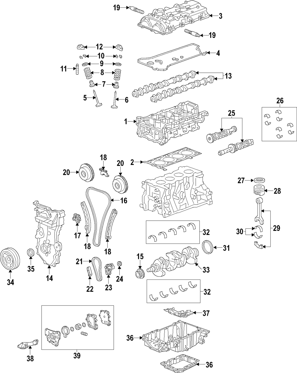 2014-2015 Chevrolet Cylinder Head 12684528 | Capital Chevy Parts