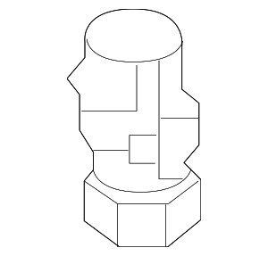 2017-2023 Nissan Hood Bumper 65822-BR00A | Nissan Parts Central