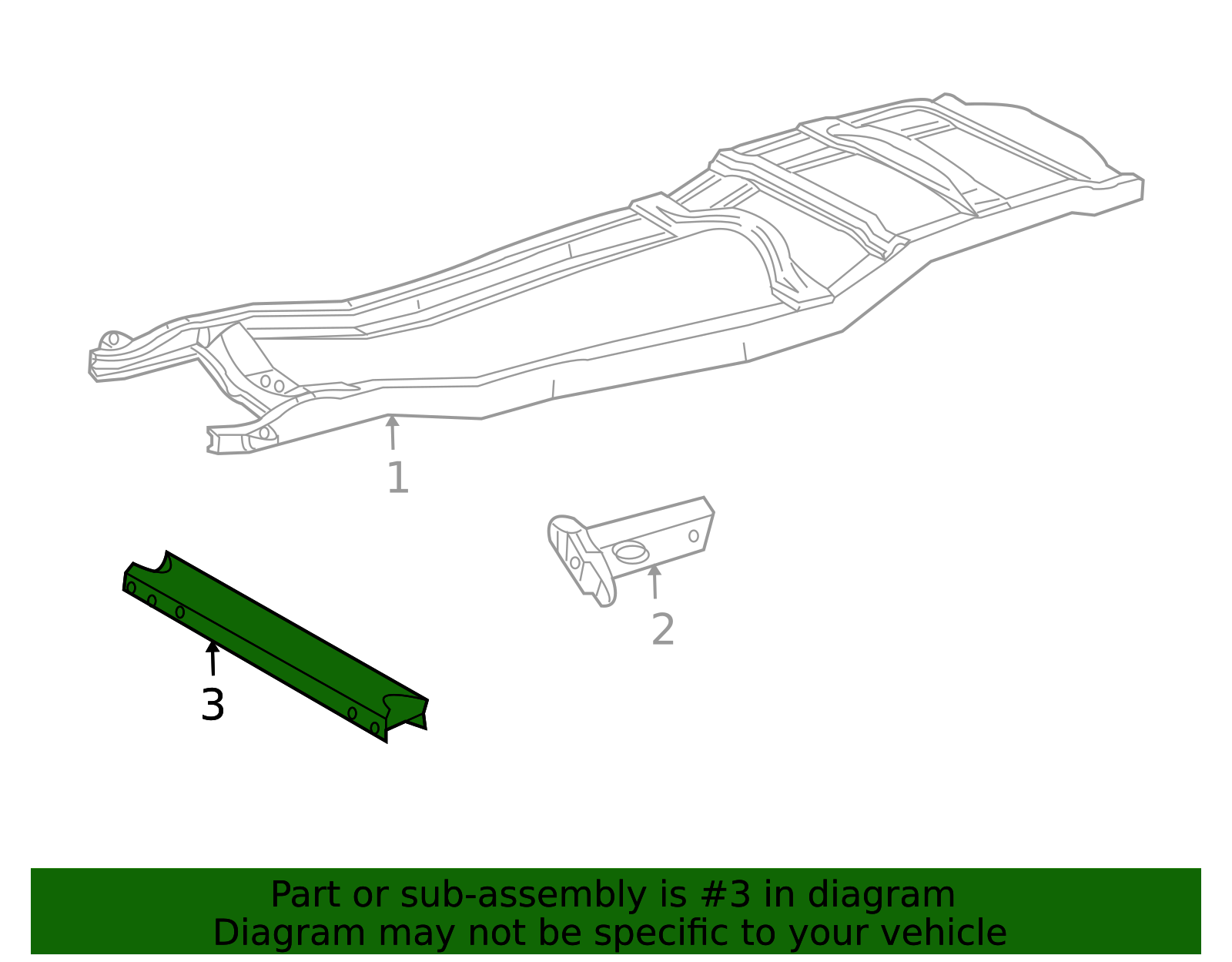 2L1Z-5L005-AA - Cross-Member - 2003-2006 Ford | Lasco Auto Parts