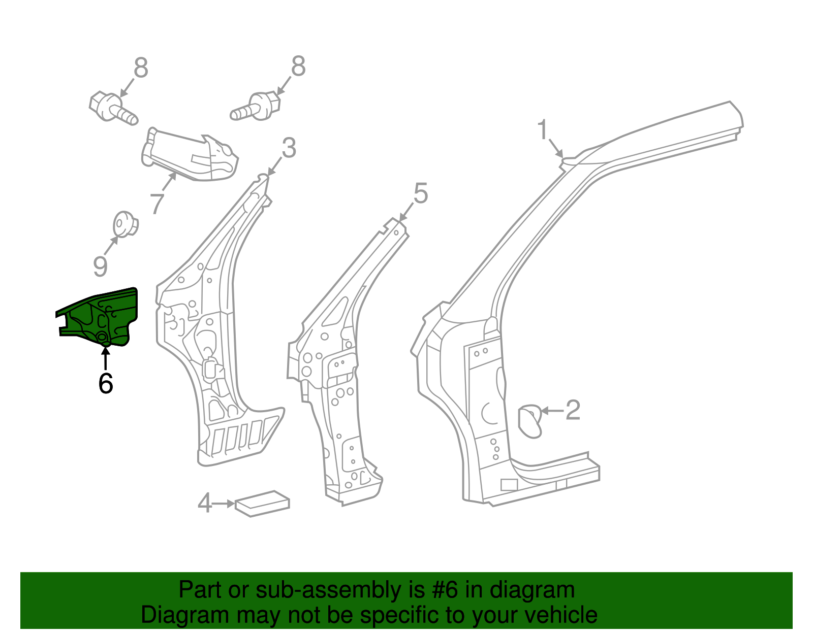 2011-2016 Scion tC 2011-2016 Scion tC - Cowl Side Panel 55714-21040 ...