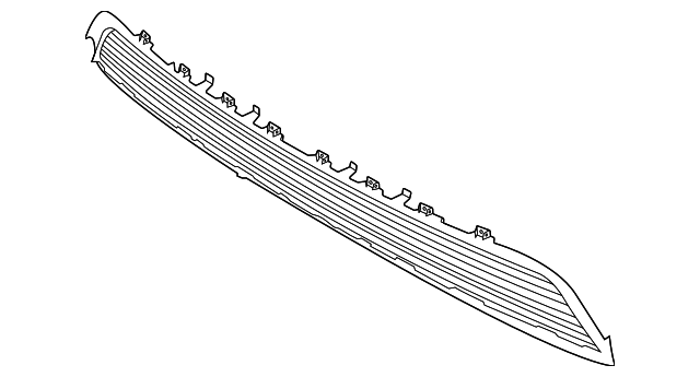 2021-2023 Land Rover Range Rover Velar Lower Grille LR157793 | OEM ...