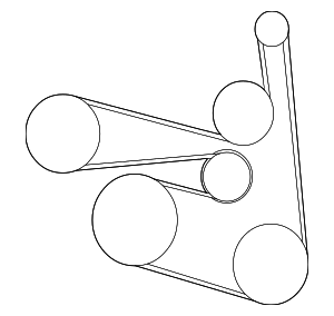 2013-2020 Nissan Serpentine Belt 11720-3TA0C | OEM Parts Online