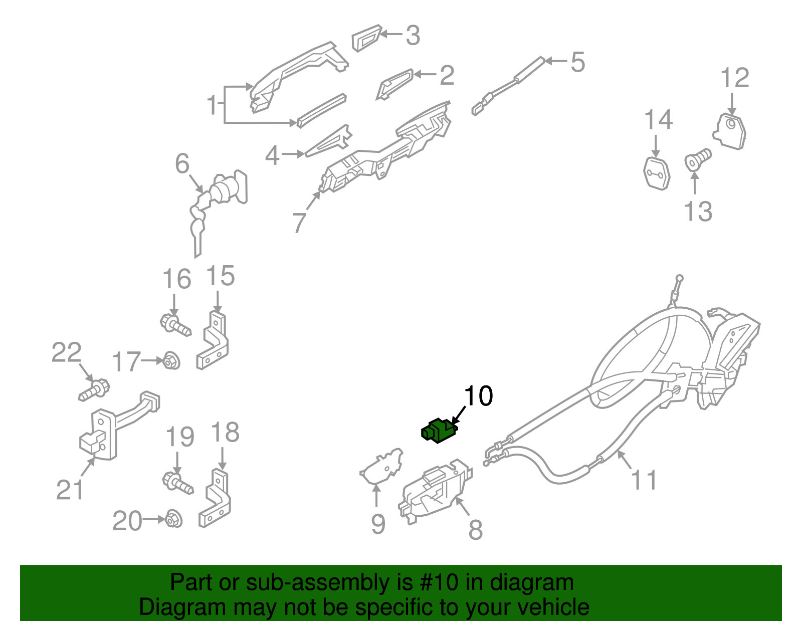 2017-2020 Infiniti Led Lamp 26423-2V70A | Faulkner Infiniti of Willow Grove