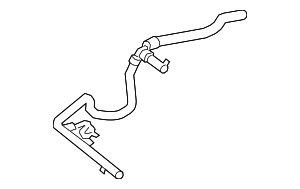 KH-815 - Motorcraft™ Inlet Hose 2013-2020 Ford Fusion | Big 3 Auto Parts